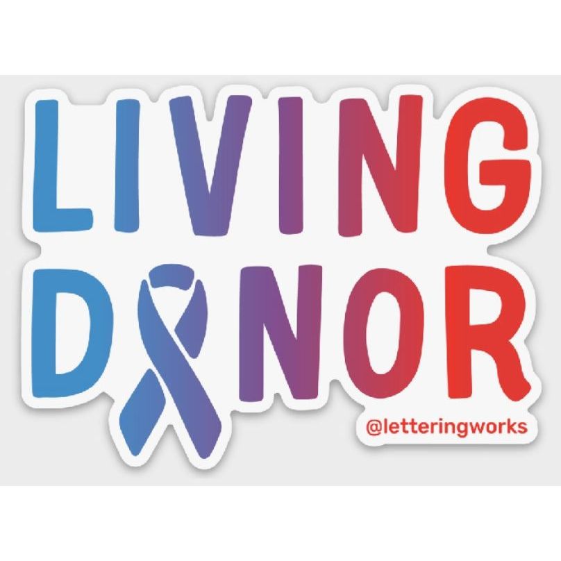 Living Donor Sticker – Mutter Museum Store