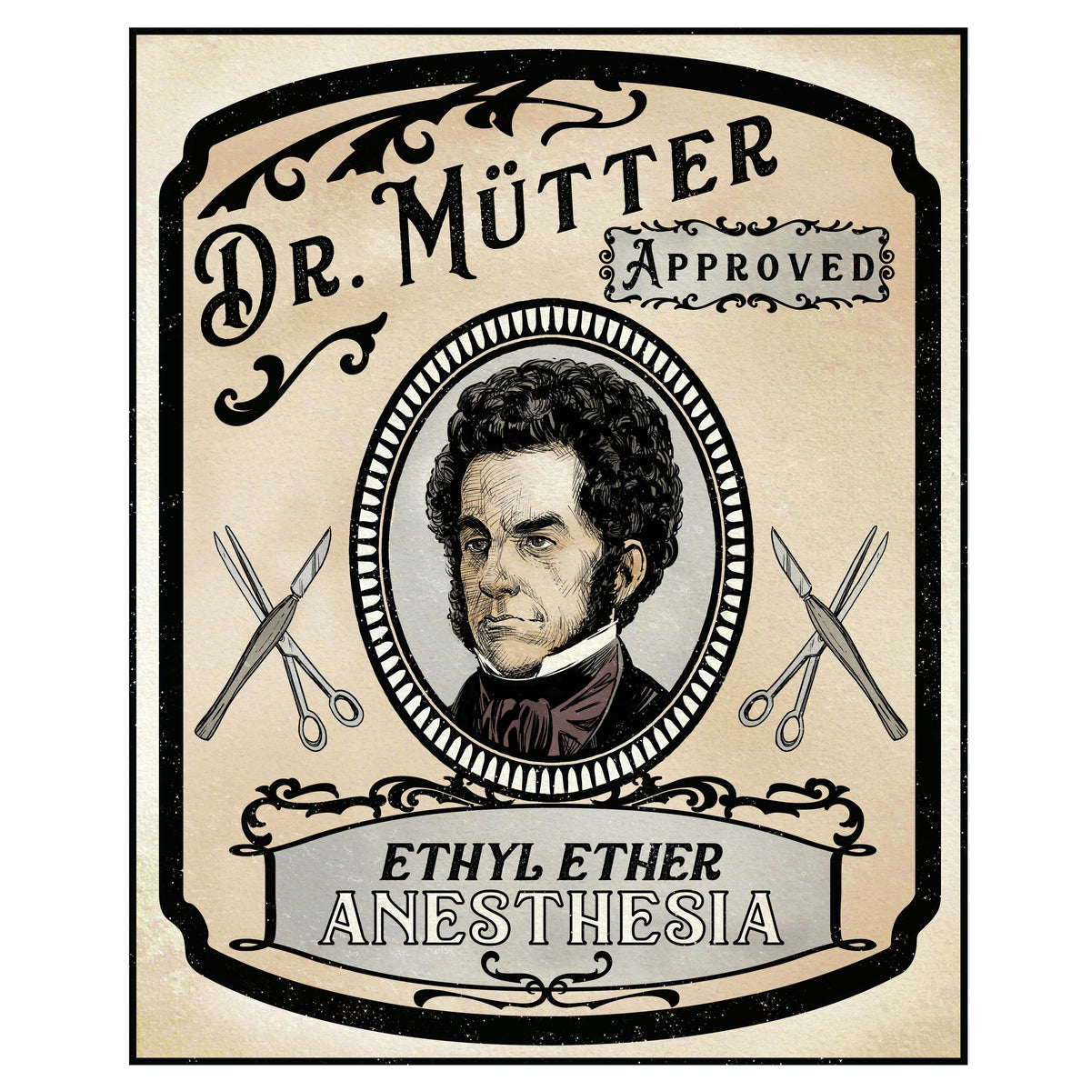 Dr. Mütter Pint Glass – Mutter Museum Store