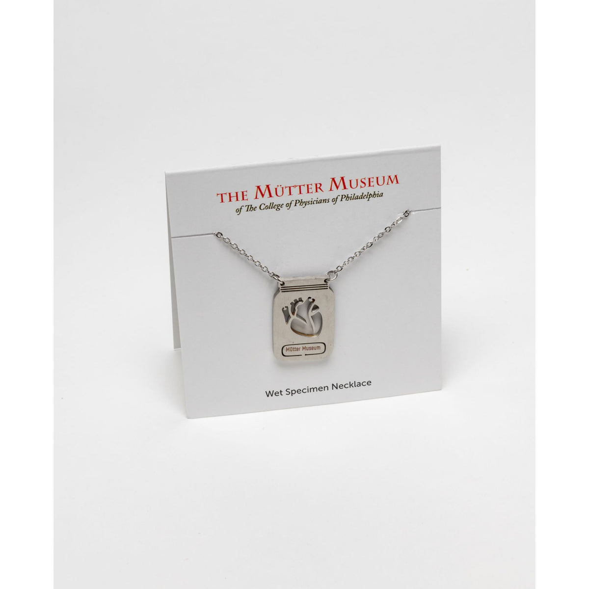 Jarred Heart Necklace – Mutter Museum Store