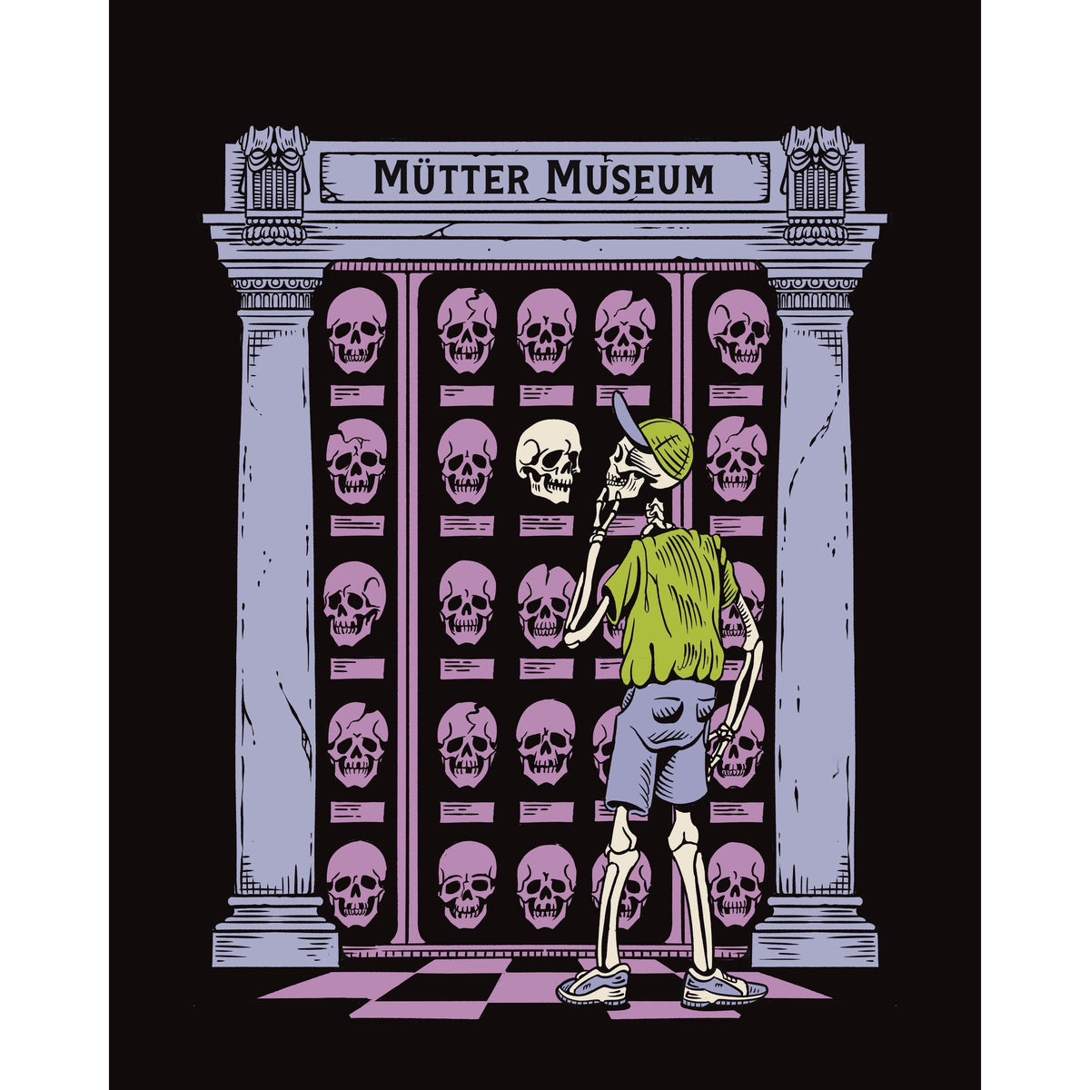 Hyrtl Skull T-Shirt – Mutter Museum Store
